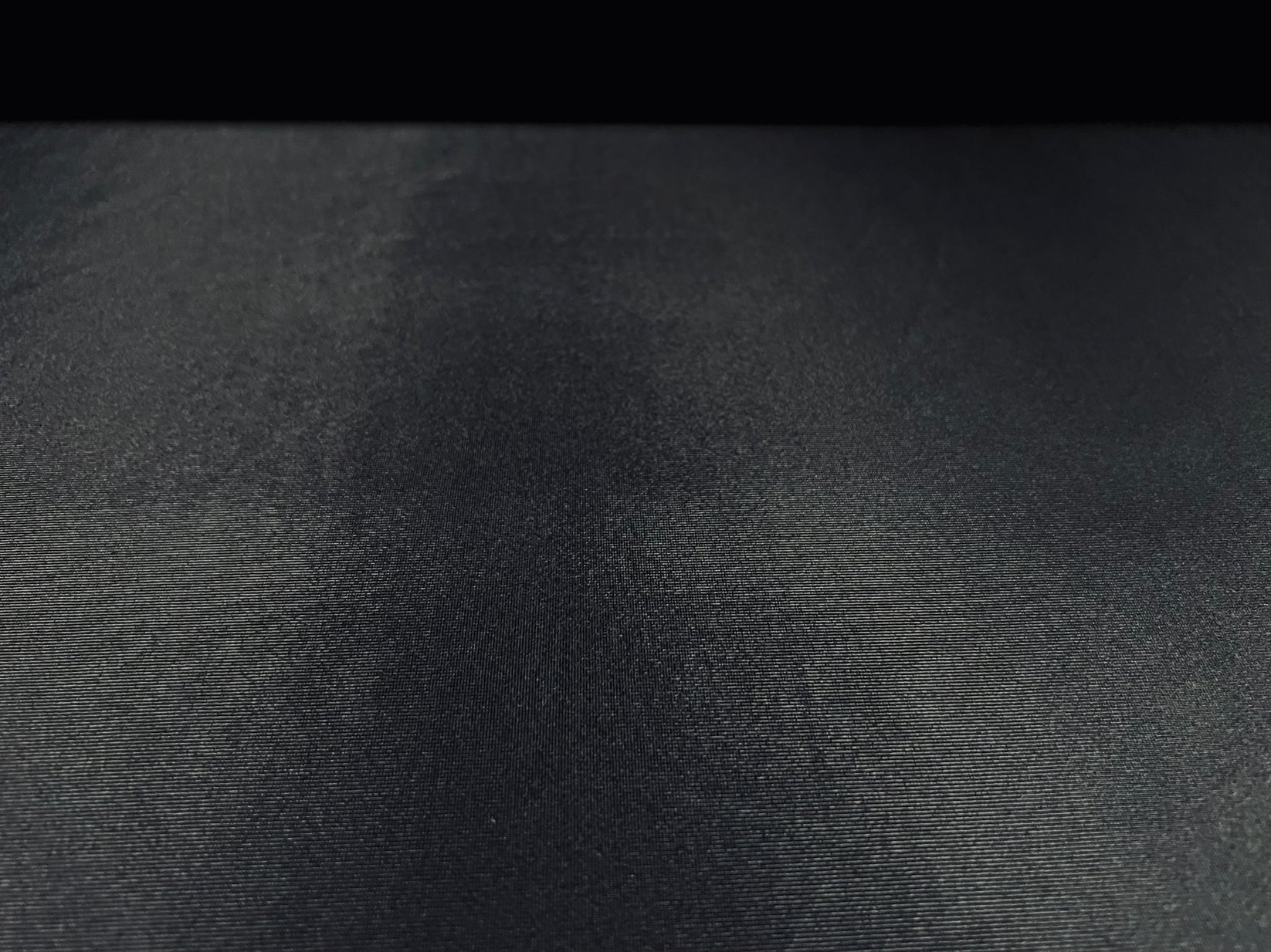 Trilobal nylon sateen fabric, per metre - plain - black – thefabricmerchant