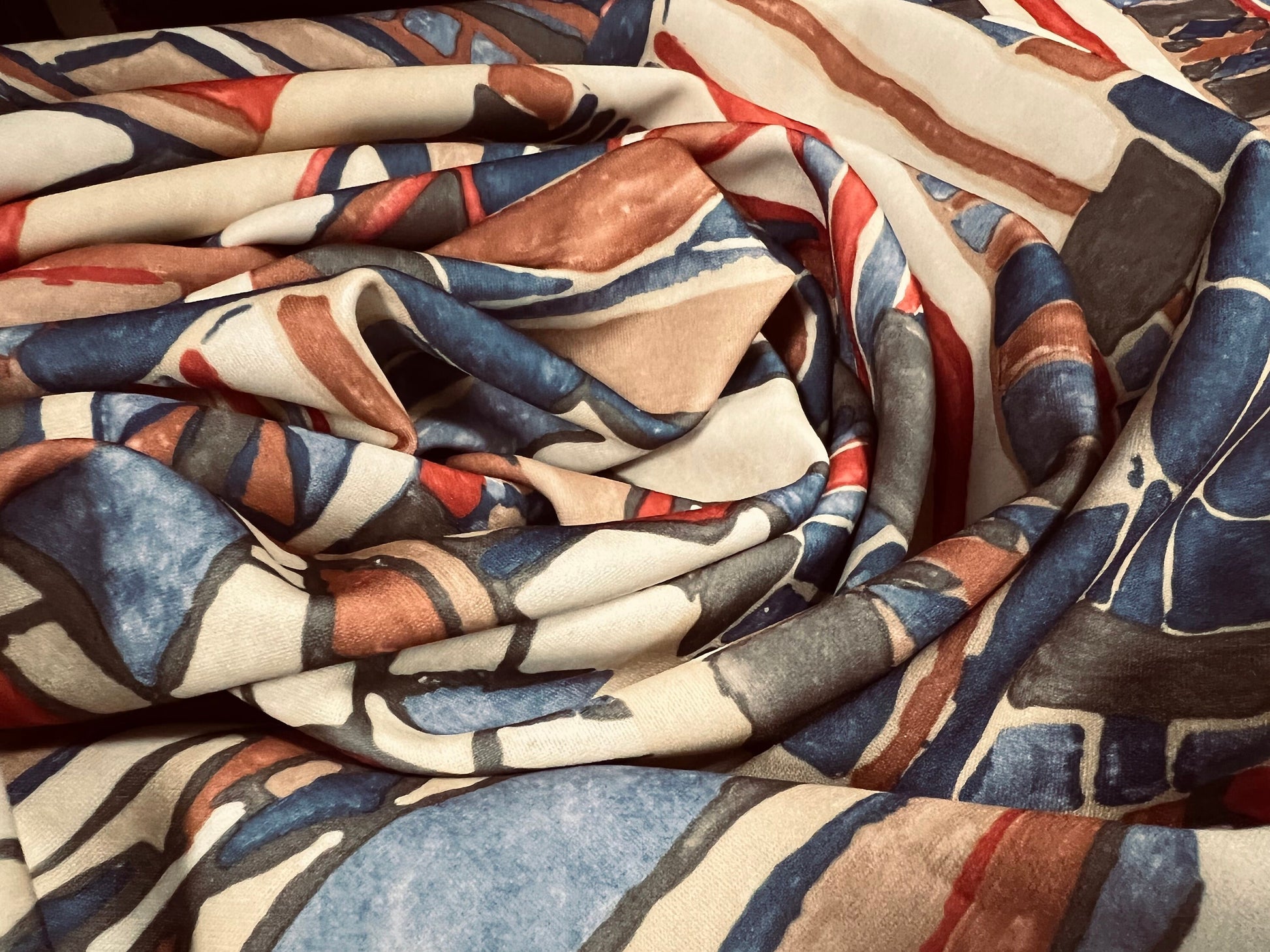 Stretch spandex double jersey knit fabric, per metre - 80s retro shape ...